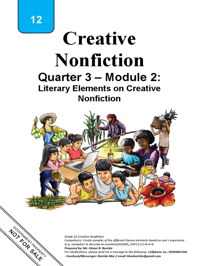 Literary Elements in Creative Nonfiction | PDF | Plot (Narrative)