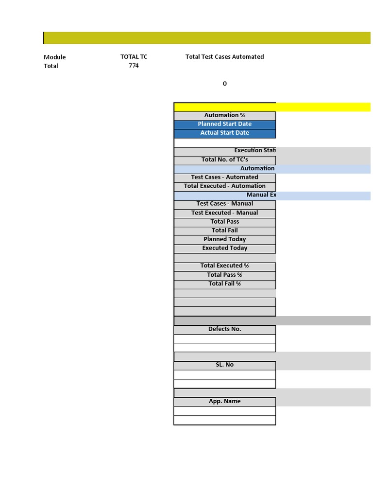 Module Automation Execution Report | PDF | Computing | Software Engineering