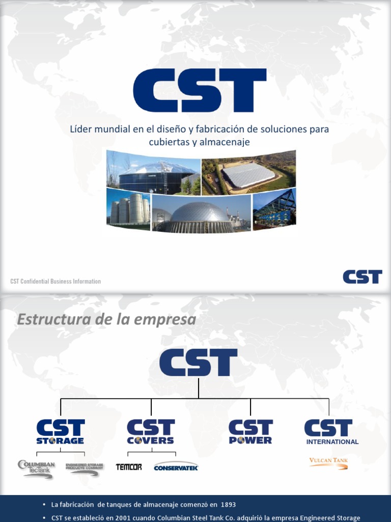 CST Tank - Presentación | PDF | Materiales | Materiales de construcción