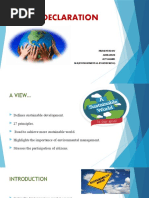 Rio Declaration On Environment and Development | PDF | Sustainability ...