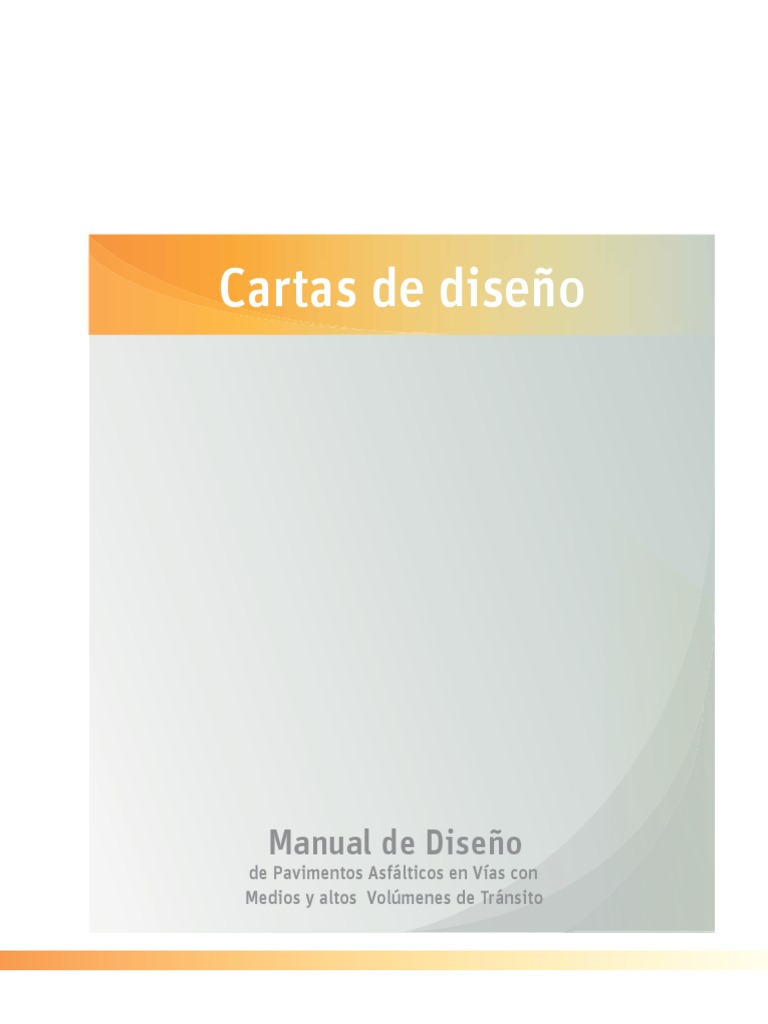 Cartas de Diseño Medios-y-Altos-Volumenes INVIAS | PDF