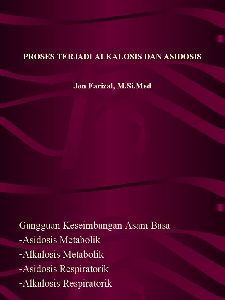 04.proses Terjadi Alkalosis Dan Asidosis-1 | PDF