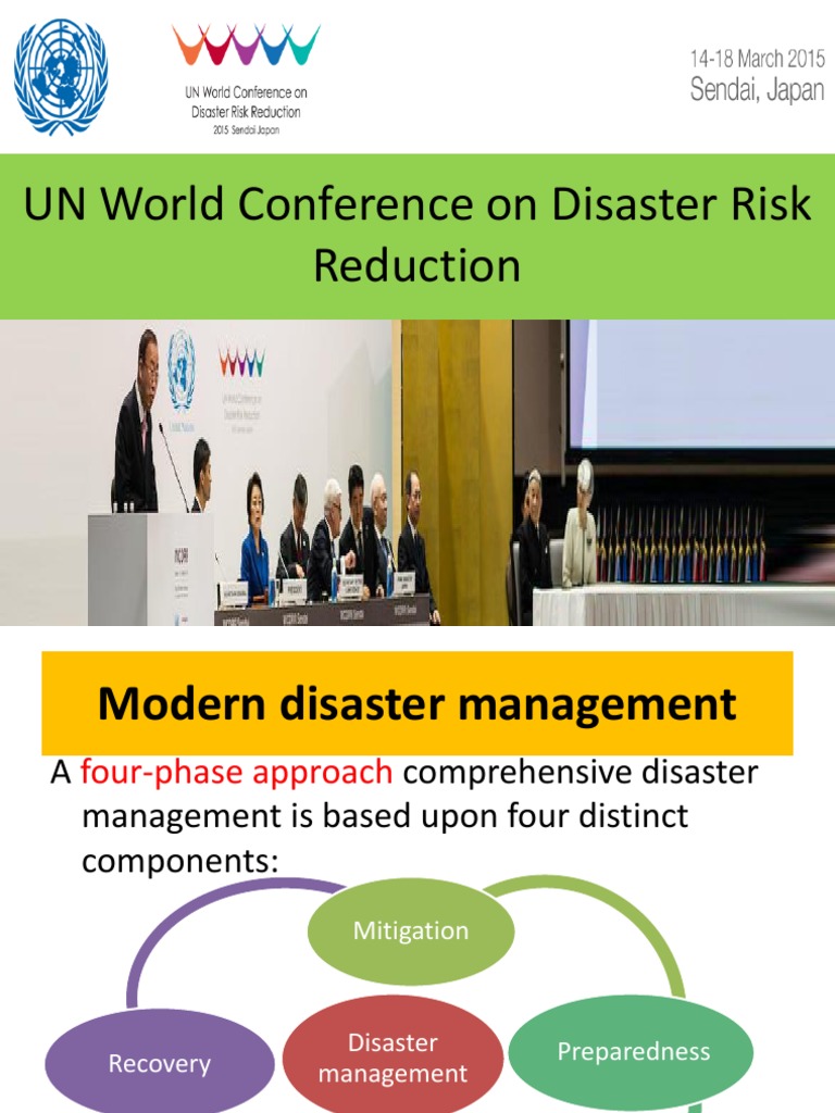 UN World Conference On Disaster Risk Reduction | PDF | Emergency ...