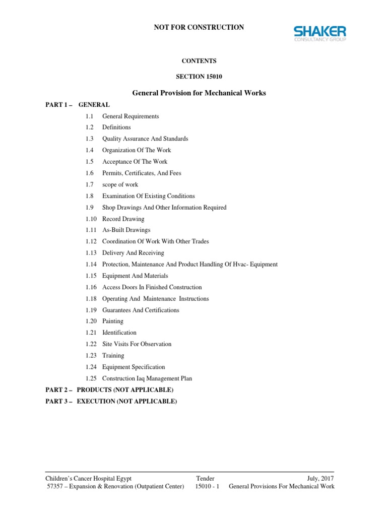 Hvac Specs | PDF | Pipe (Fluid Conveyance) | Plumbing
