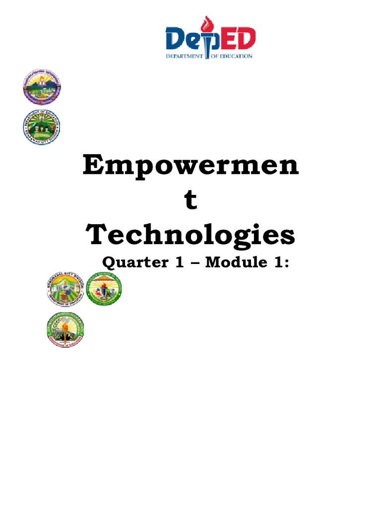 Empowermen T Technologies: Quarter 1 - Module 1 | Download Free PDF ...