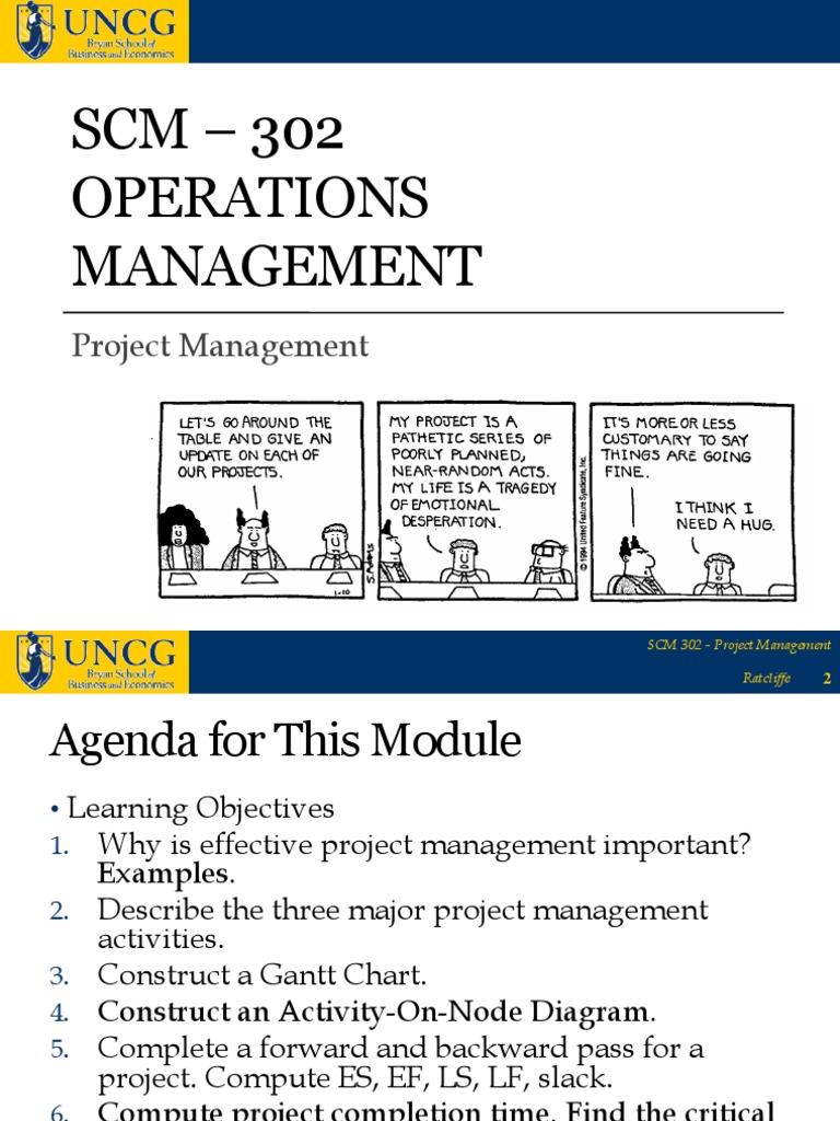 SCM 302 Ratcliffe - 03 - Project Management | PDF | Project Management | Computing