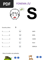 Cuadernillo - Fonema R | PDF | Fonética | Fonología