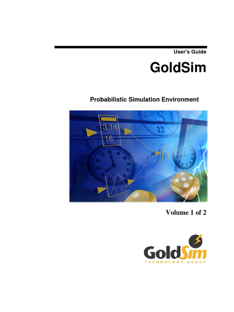 GoldSim Vol 1 | PDF | Matrix (Mathematics) | Simulation