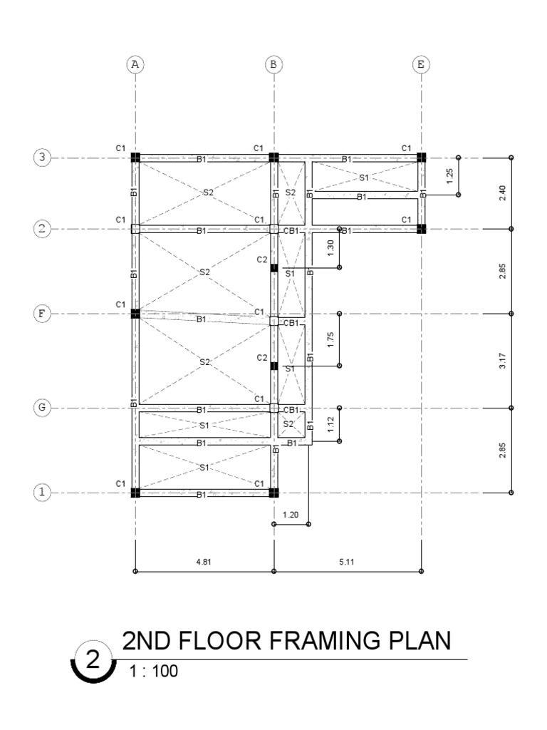 2nd Floor Framing Plan Details | PDF
