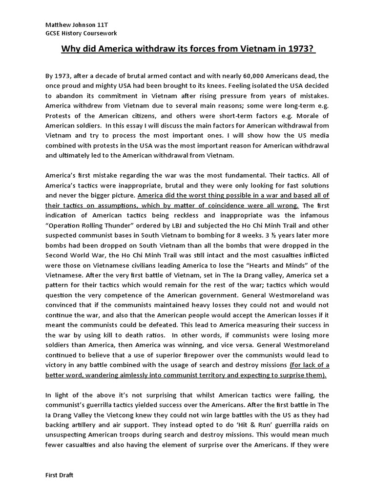 Why Did America Withdraw Its Forces From Vietnam in 1973 22 | Download ...