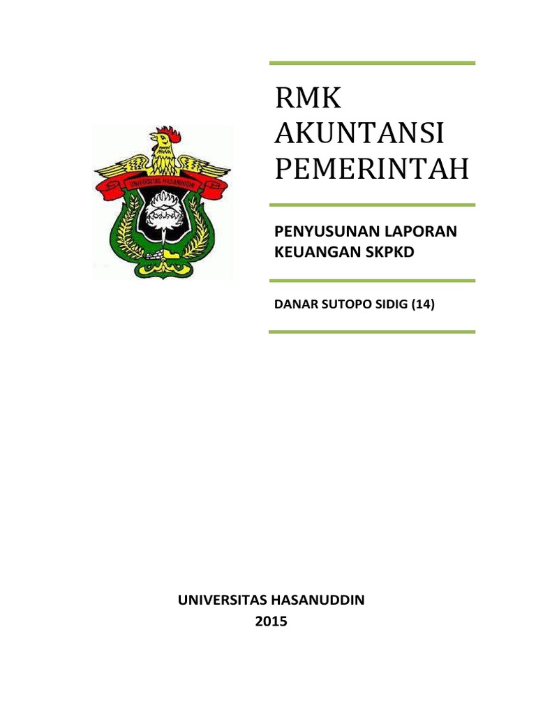 Penyusunan Laporan Keuangan SKPKD | PDF | Pengelolaan Keuangan & Uang