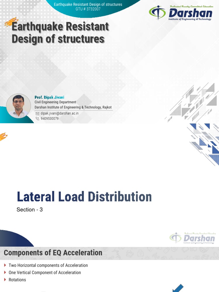 3 Lateral Load Distribution | PDF | Beam (Structure) | Classical Mechanics