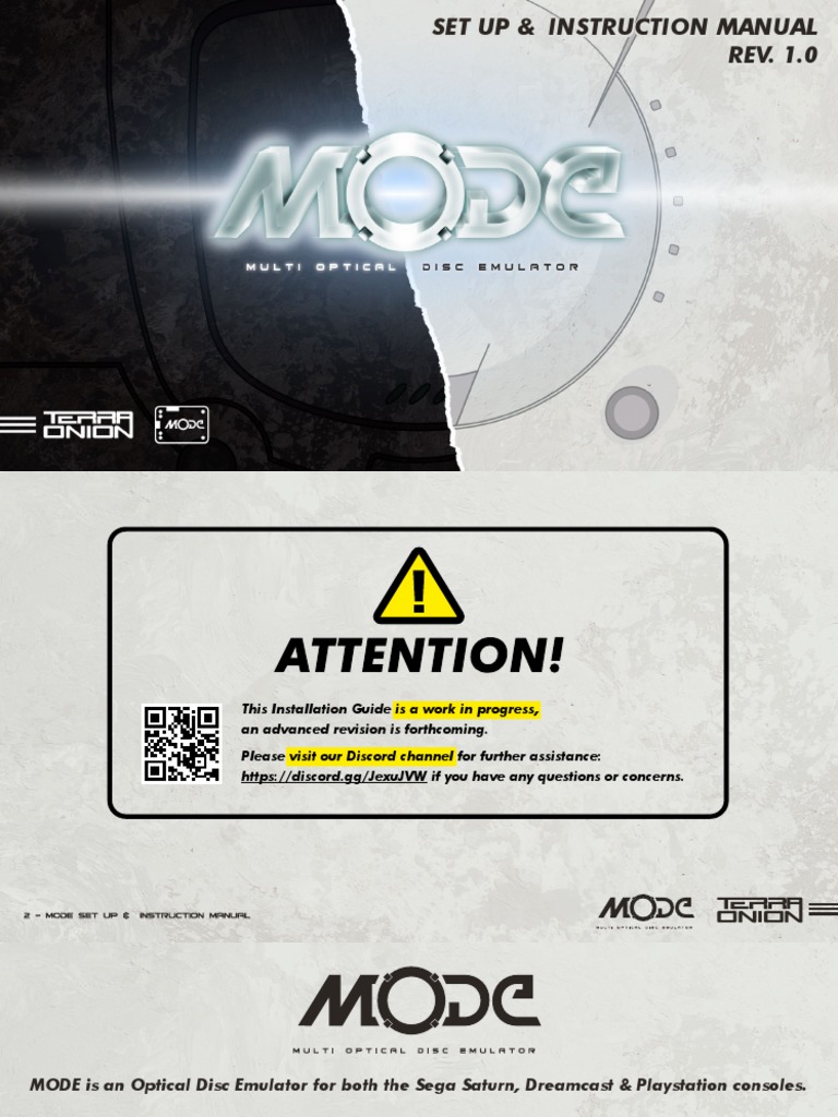 Set Up & Instruction Manual REV. 0.2 Set Up & Instruction Manual REV. 1 ...