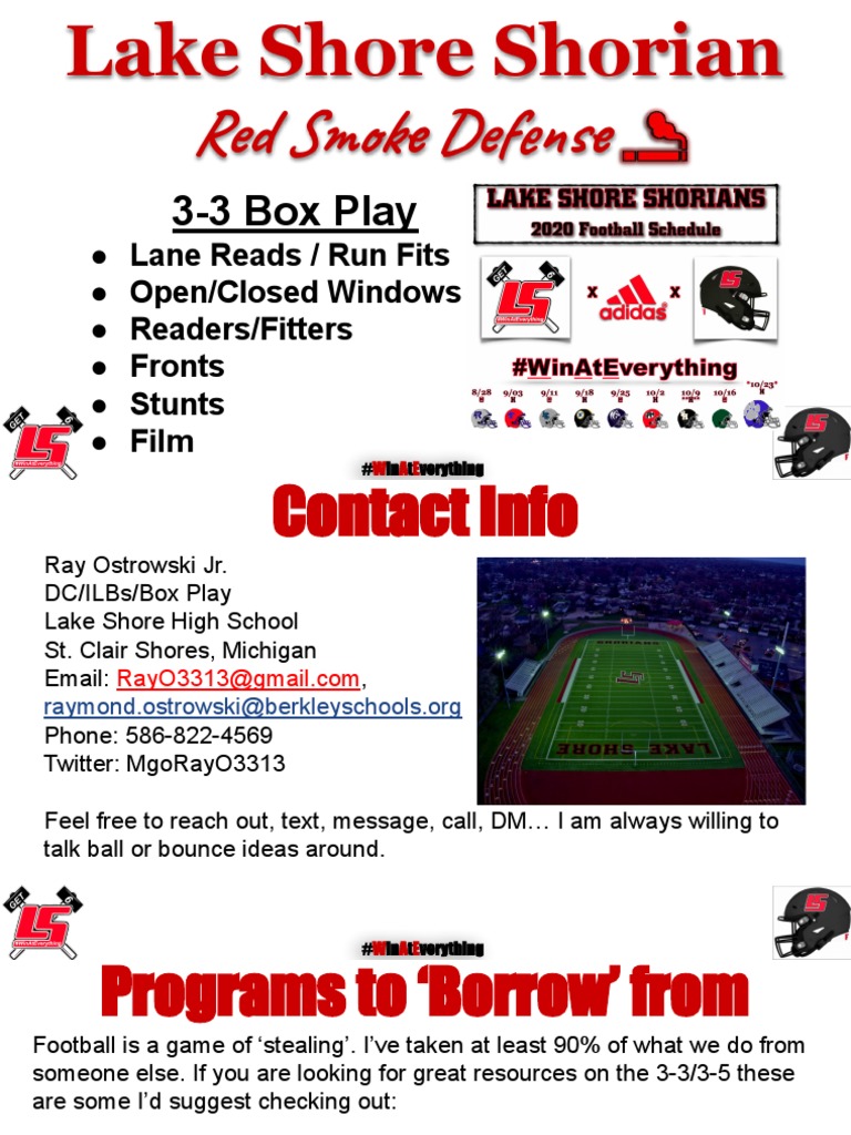 3-3 D Box Play | PDF | American Football | Sports