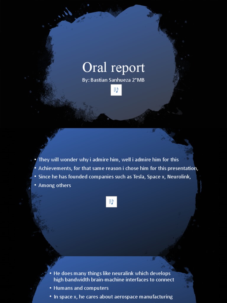 Oral Report | PDF