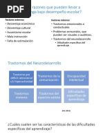 Esquema NEAE | PDF | Espectro autista | Desorden hiperactivo y deficit de atencion