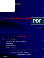 Anatomie de La Paroi Abdominale | PDF | Péritoine | Abdomen