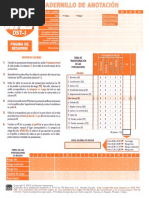 Test Enfen - Cuadernillo de Anotación | PDF | Color | Verde