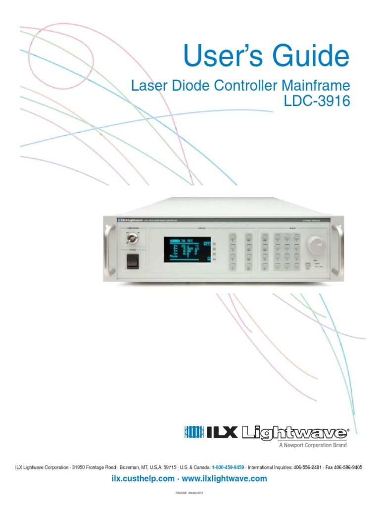 LDC-3916 Manual | PDF | Ac Power Plugs And Sockets | Menu (Computing)