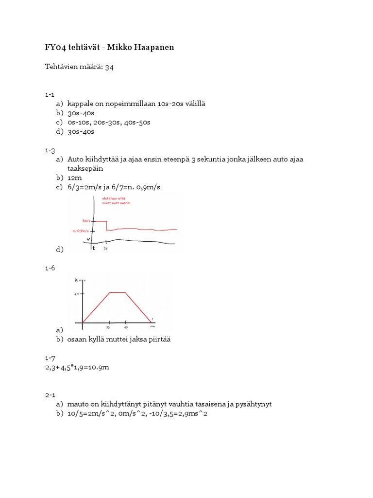 FY04 Tehtävät | PDF
