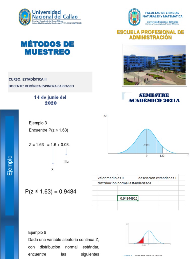 Estadistica Clase 7cLUNESREV | PDF | Media | Muestreo (Estadísticas)