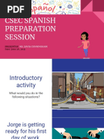 Informal Letters Csec Spanish Final-1-1 | PDF | Paragraph | Spanish ...