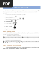 Barras de Compás en Notación Musical | PDF