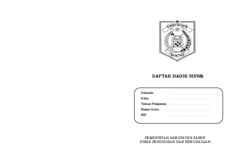 Cover DAFTAR HADIR SISWA | PDF