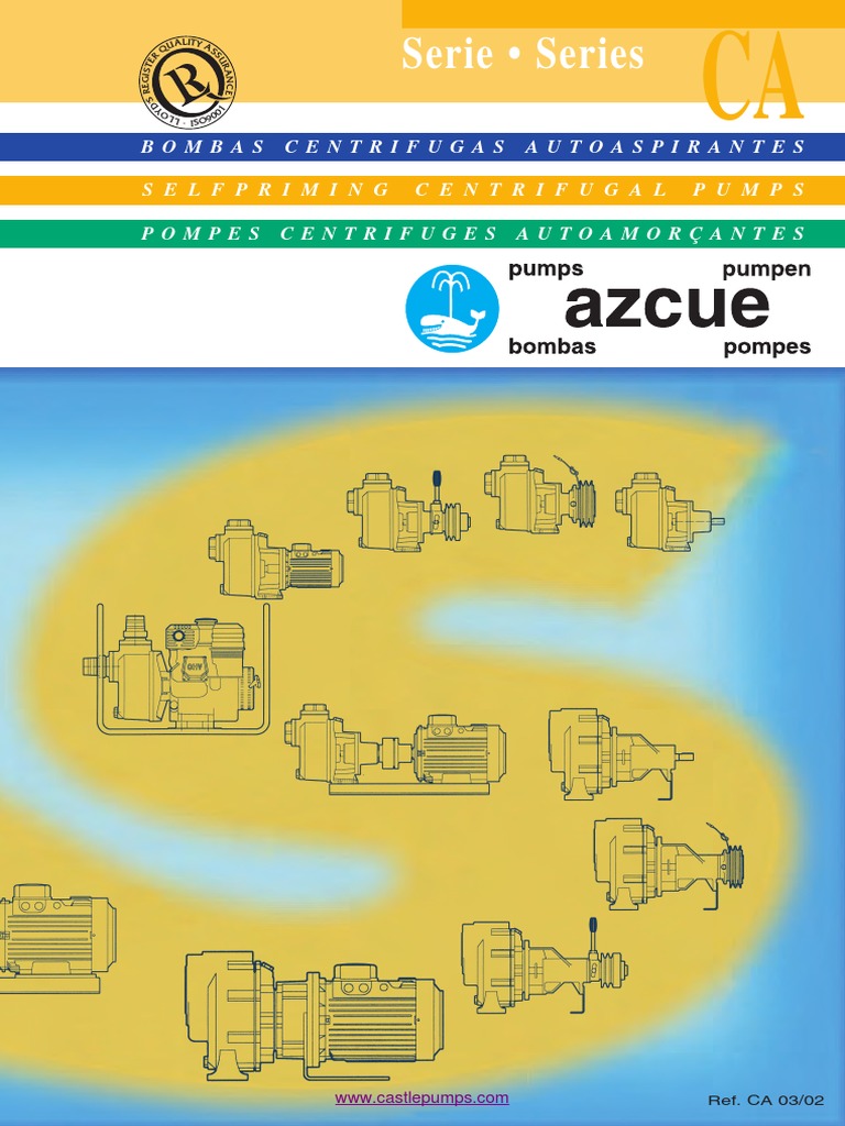 Azcue Pumps Type Ca | PDF | Machine | Ingénierie mécanique