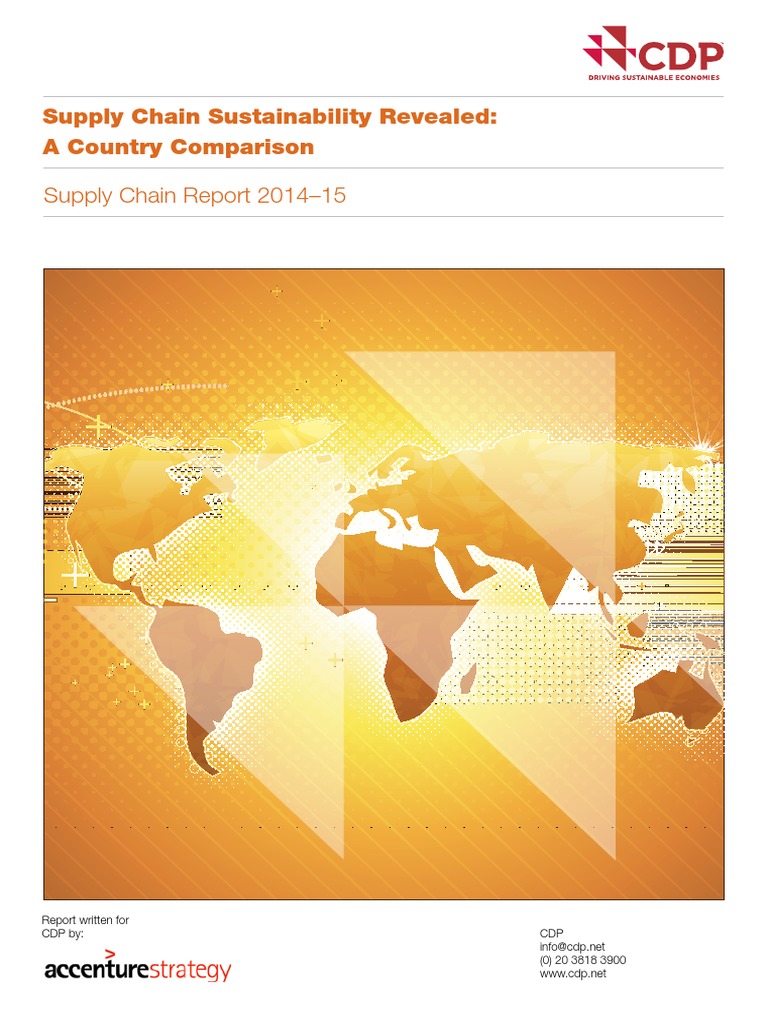 Accenture CDP Supply Chain Report 2015 | Download Free PDF | Supply ...