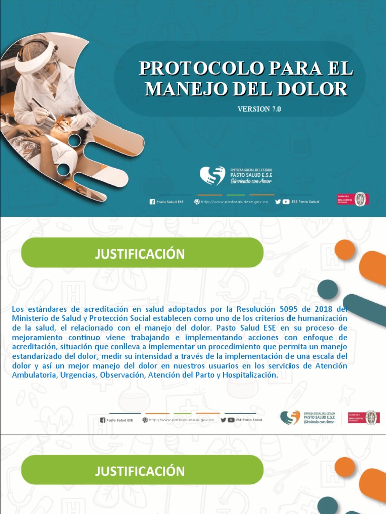 Protocolo de Manejo del Dolor en Salud | PDF | Analgésico | Droga anti ...