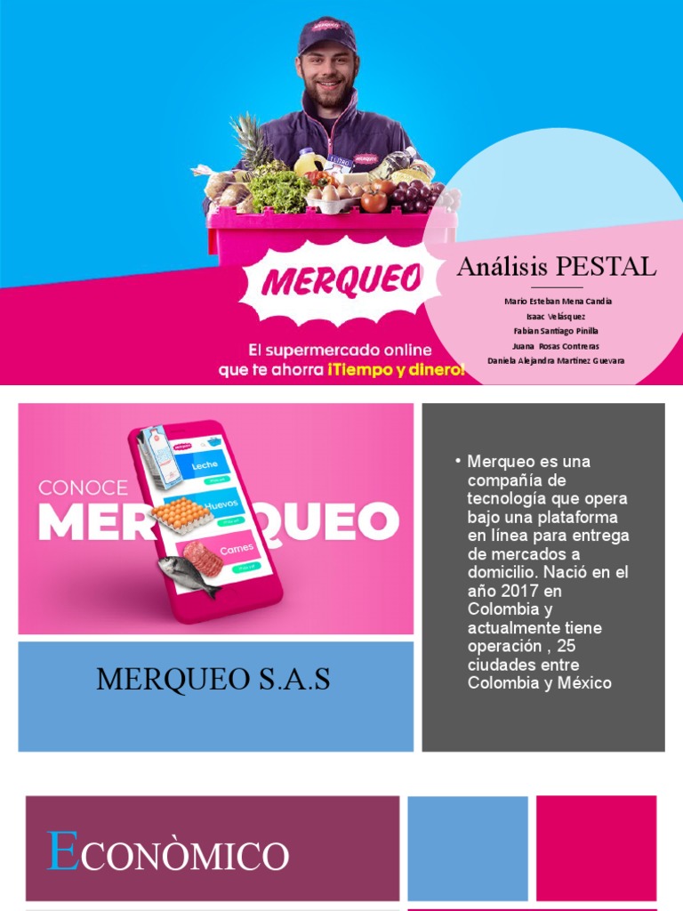 Analisis Pestal Merqueo | PDF | Colombia | Software de la aplicacion