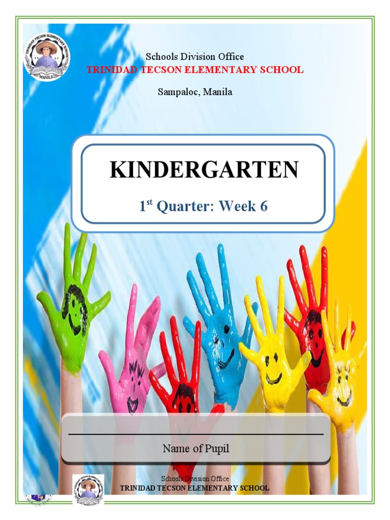 Week 6 Kindergarten Body Parts Activities | PDF | Heart | Foot