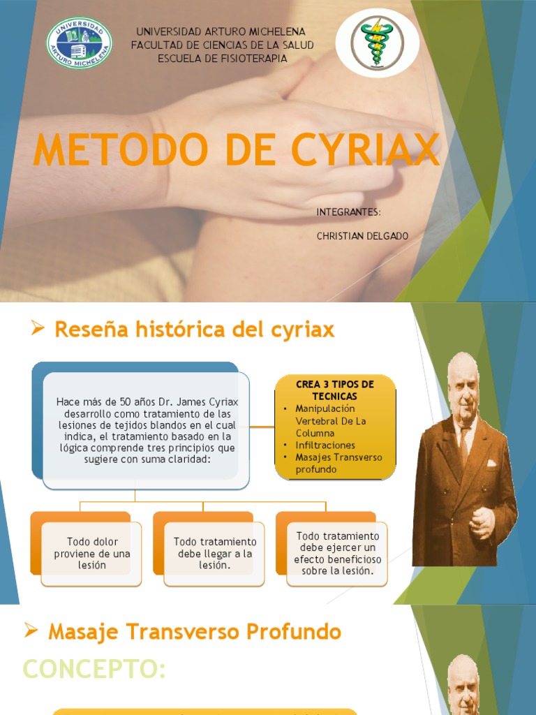 Metodo Cyriax | PDF | Masaje | Tendón