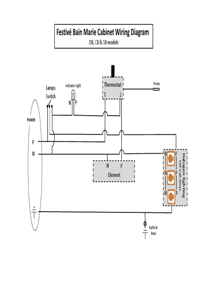 Bain Marie Wiring | PDF