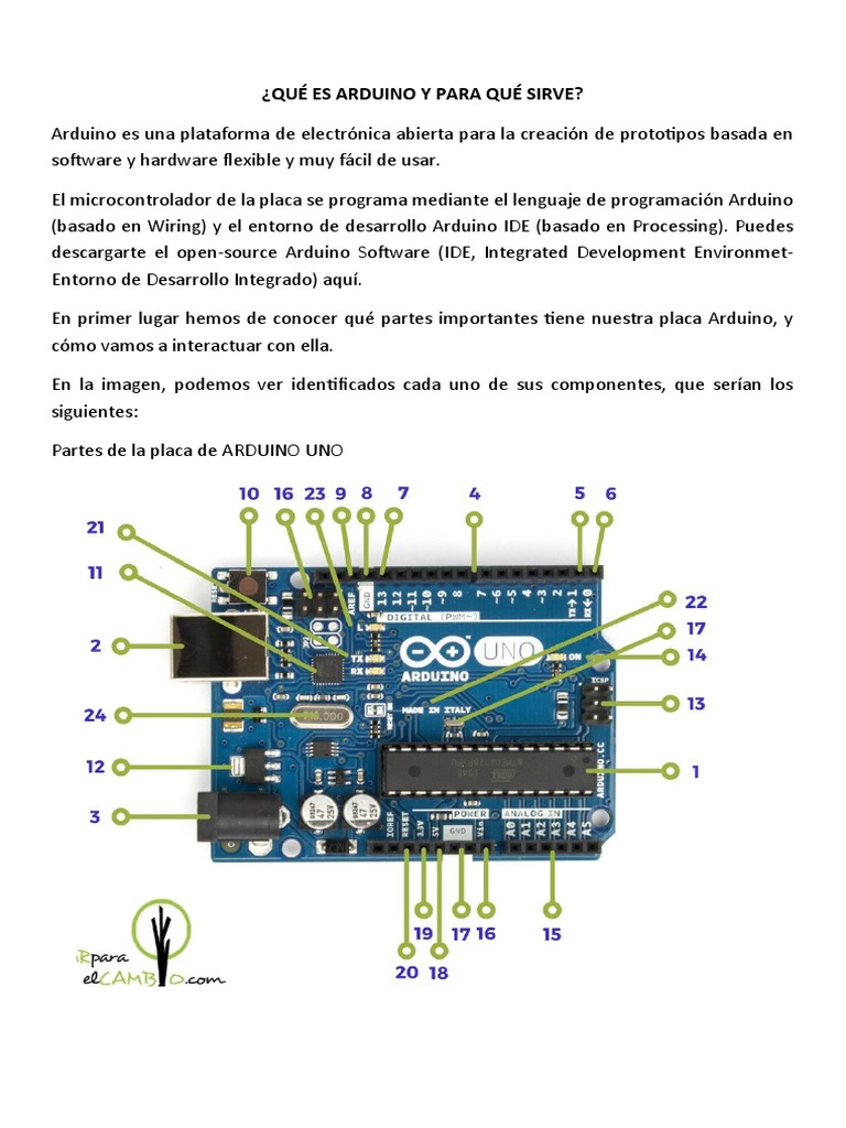 Arduino y para Que Sirve | PDF | Arduino | Electrónica