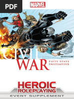 Marvel Multiverse Character Sheet - Fillable | PDF | Spider Man ...