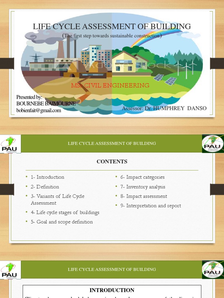Building Life Cycle Assessment Overview | PDF | Life Cycle Assessment ...