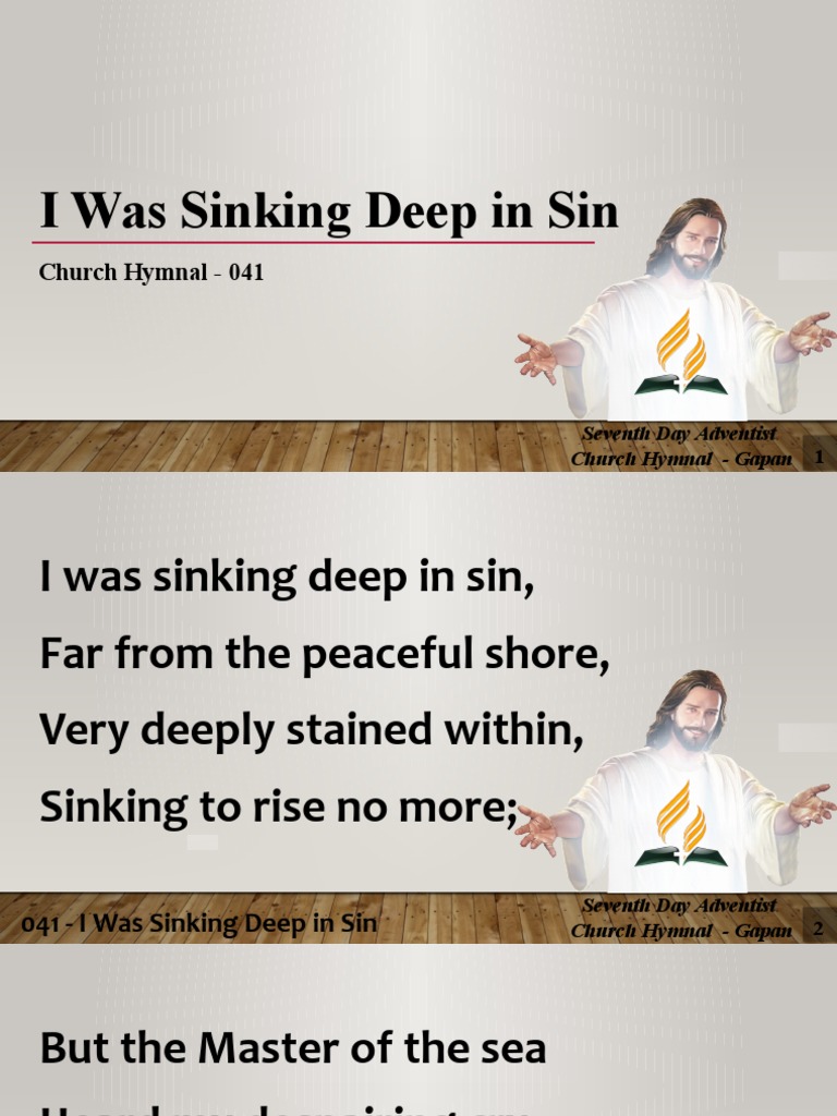 041 I Was Sinking Deep in Sin | Download Free PDF | Systematic Theology ...