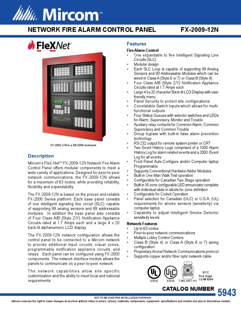 Fire Alarm Control Panel | Computer Monitor | Amplifier