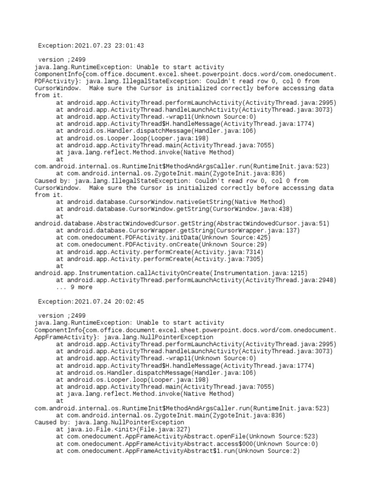 Yozo Log | PDF | Java (Programming Language) | Android (Operating System) Yozo Log | PDF | Java (Programming Language) | Android (Operating System)