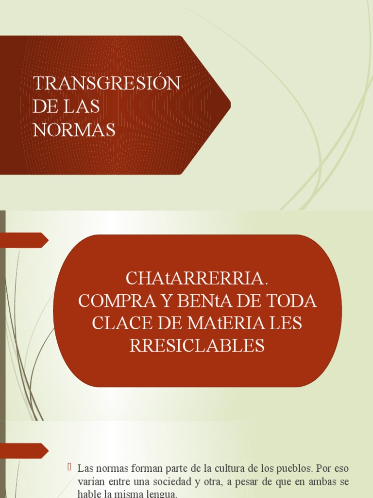 Transgresión de Las Normas | PDF | Science | Ciencia y Tecnología