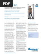 02 DATASHEET - Metor 6S PDF | PDF | Metal Detector | Safety