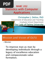 Certificate of Statistician | PDF