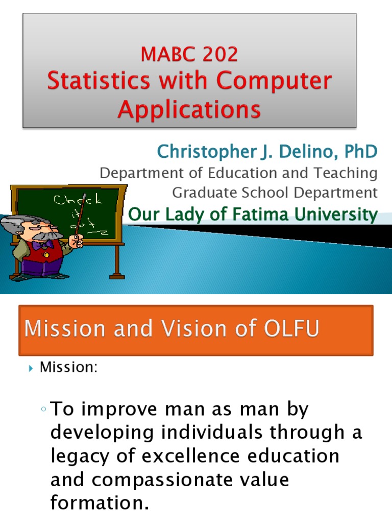 01 - Statistic With Computer Application - Introduction | PDF | Data ...