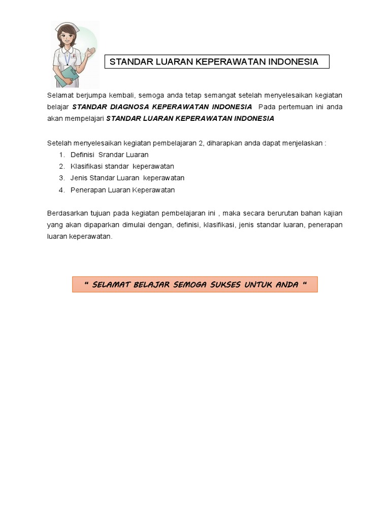 STANDAR LUARAN | PDF