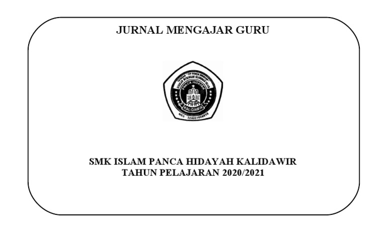 Cover Jurnal Mengajar | PDF