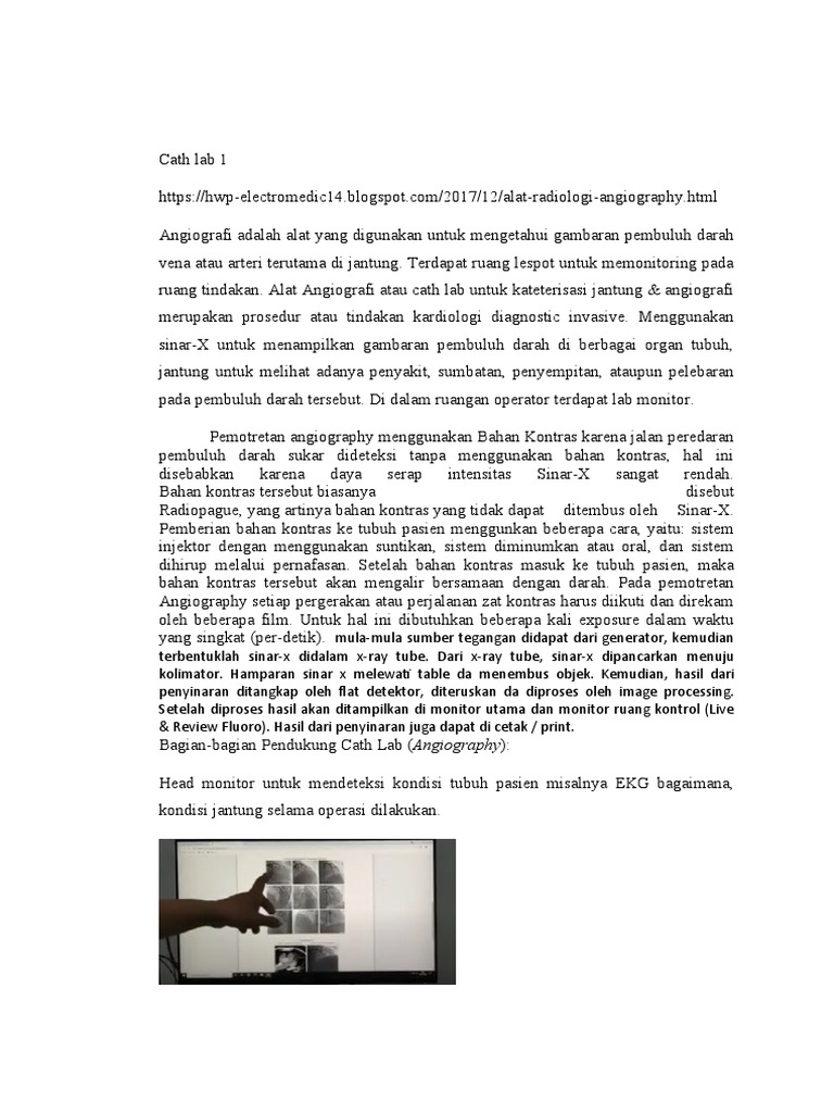Fix Cath Lab 1 | PDF