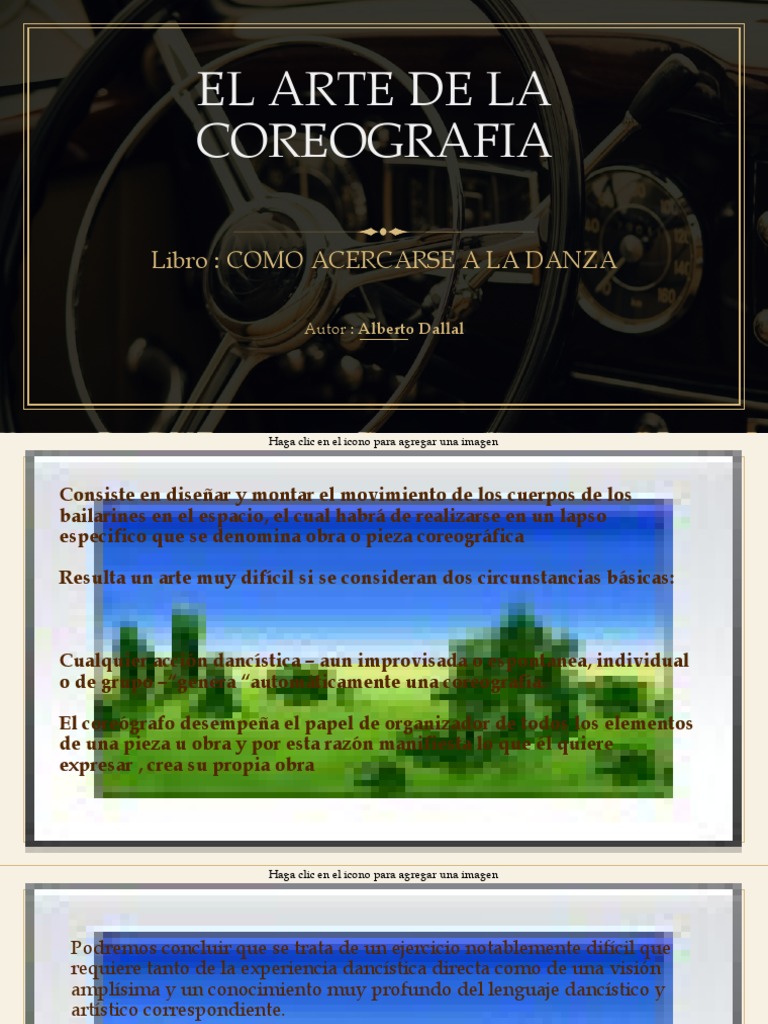 El Arte de la Coreografía | PDF