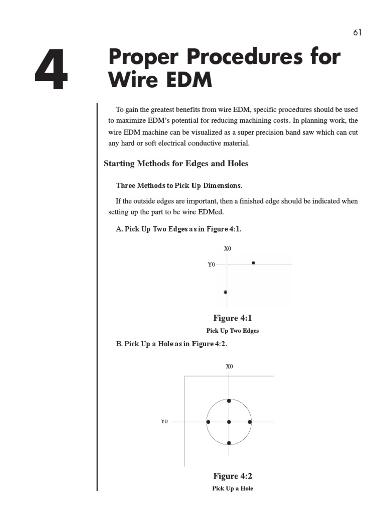 Proper procedures for maximizing wire EDM | PDF | Machining ...
